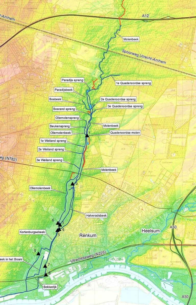 De gebieden - Renkums Beekdal